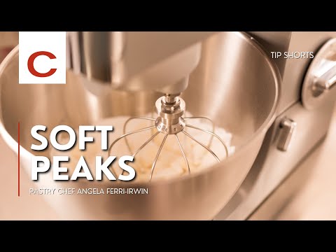 Soft Peaks | Pastry Chef Angela Ferri-Irwin | Tips #shorts