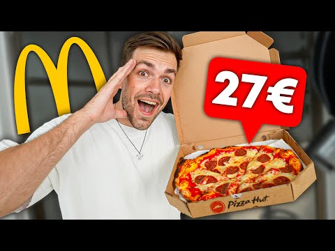 Nur das TEUERSTE Fast Food bestellen 💰😅