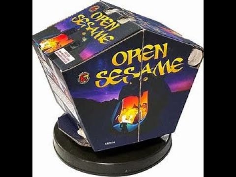 Open Sesame T-Sky Fireworks 500 Gram Fountain New for 2022