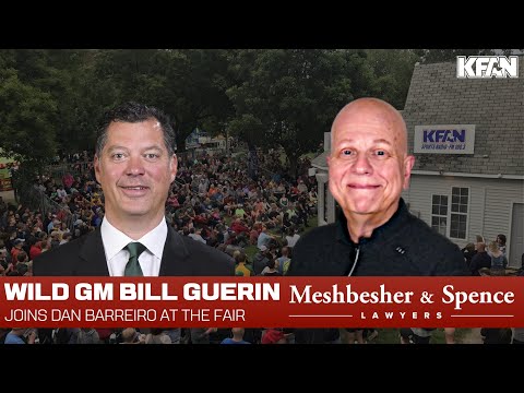 Wild GM Bill Guerin joins Dan Barreiro at The Fair! | #KFANStateFair