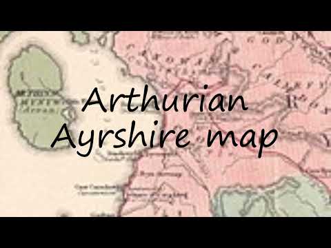 How to pronounce Arthurian Ayrshire map in English?