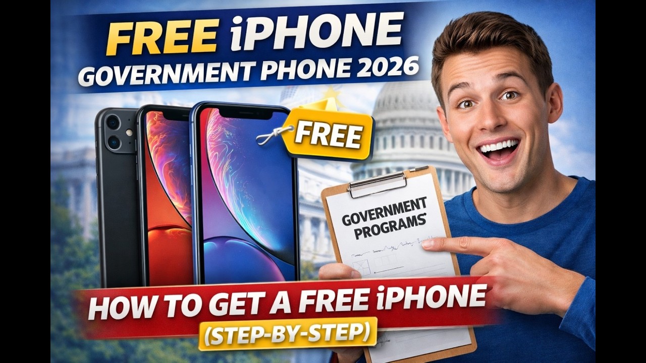 Free iPhone Government Phone 2026 | How to Get a Free iPhone (Step-by-Step)