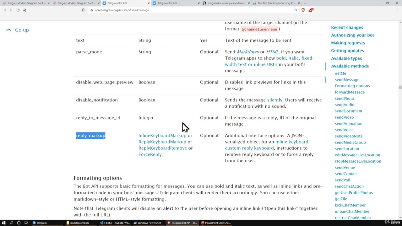3  Inline Keyboard Markup