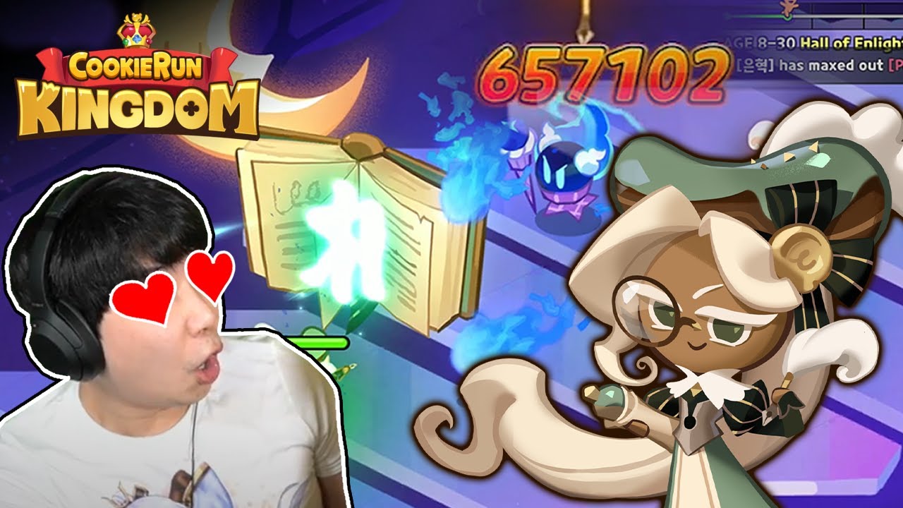 Eclair cookie Showcase in Arena - Cookie Run Kingdom