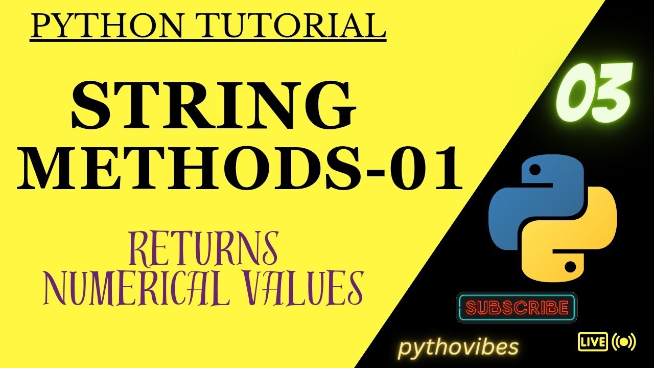 Python string methods part 1|#python #interview #pythontutorial #programming  @pythonvibes_