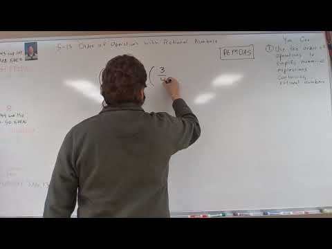 Grade 7: 5-13: Order of Operations with Rational Numbers