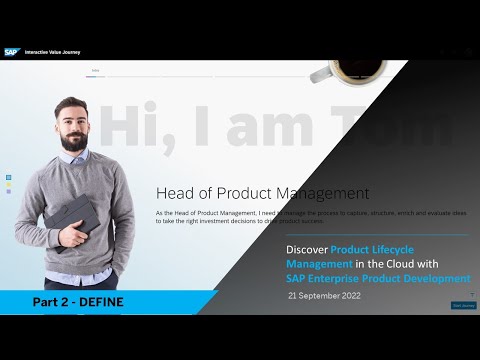 Discover PLM in the Cloud with SAP Enterprise Product Development - Define