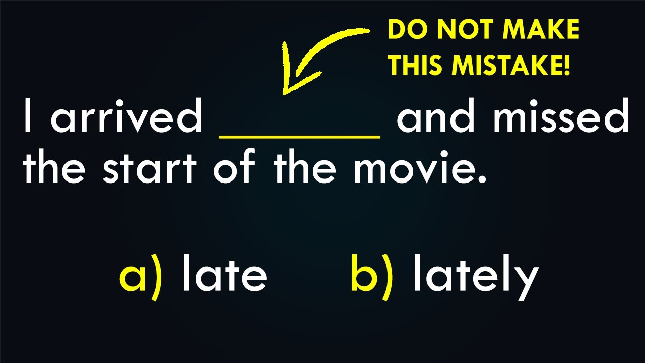 ADVERB PRACTICE QUIZ | TEST YOUR ENGLISH