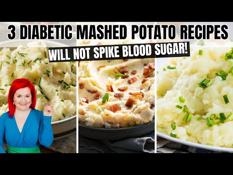 3 DIABETIC Mashed Potato Recipes Perfect for Thanksgiving | Low Carb Mashed Potatoes