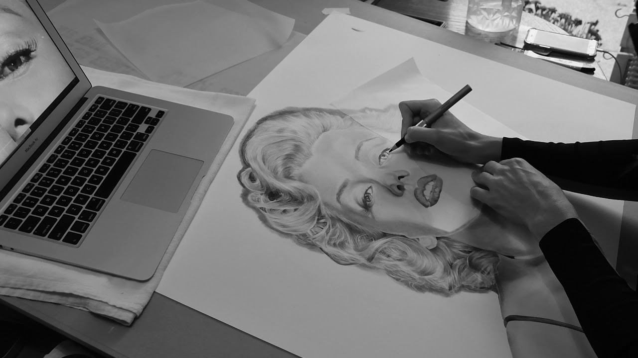 Marilyn Time Lapse