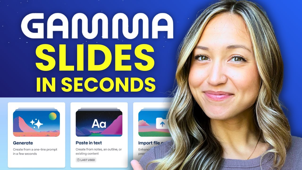 The BEST AI Presentation Maker | Gamma App Tutorial 2026 (step by step)
