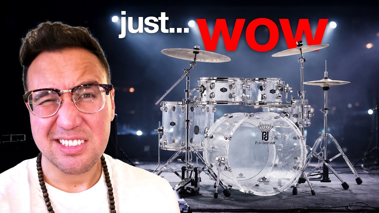 I Bought a $650 PLASTIC Drum Kit from CHINA