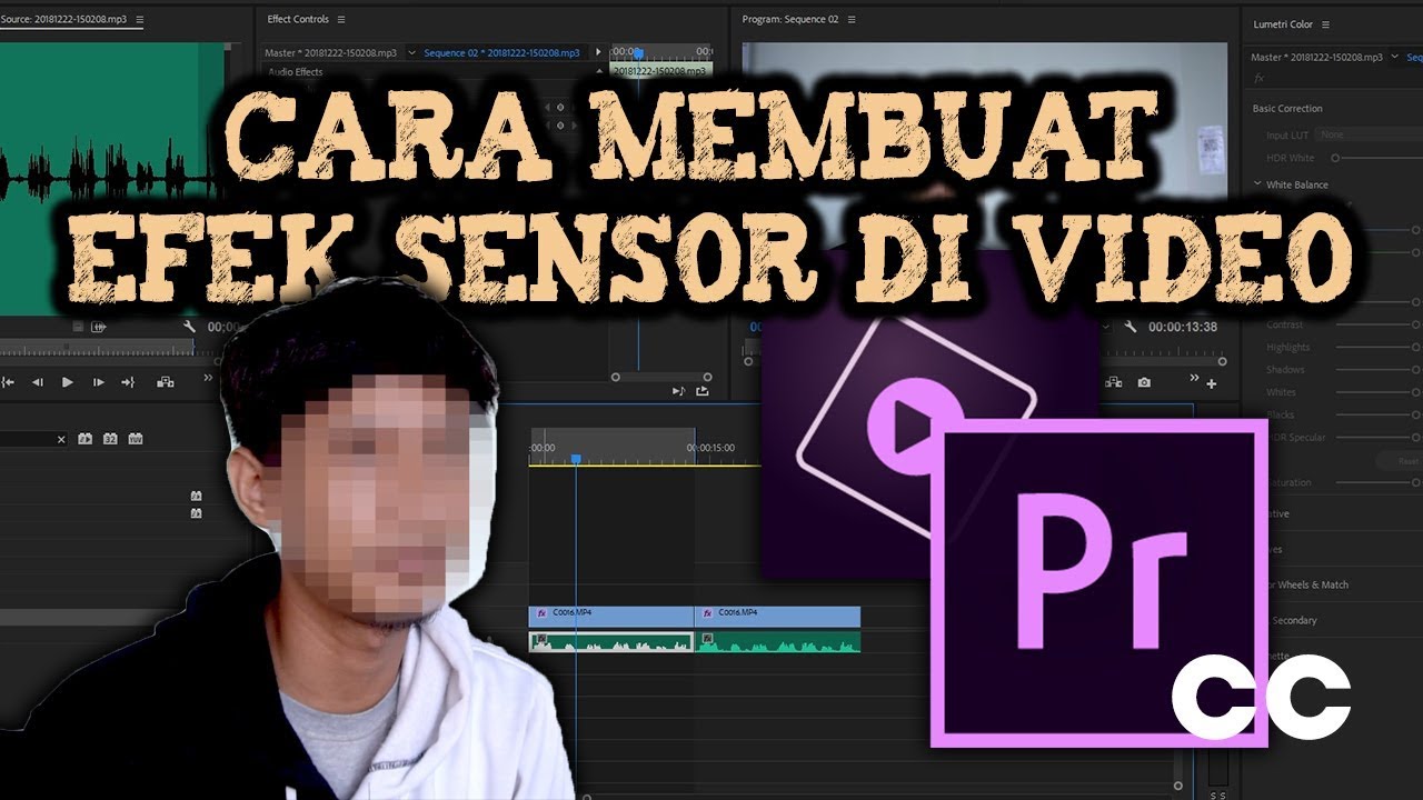 Cara Membuat Efek Sensor Di Video Menggunakan Adobe Premiere Pro Cc