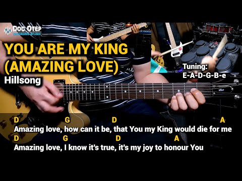 You Are My King (Amazing Love) - Hillsong (Guitar Chord Tutorial with Lyrics) Medeli DD315