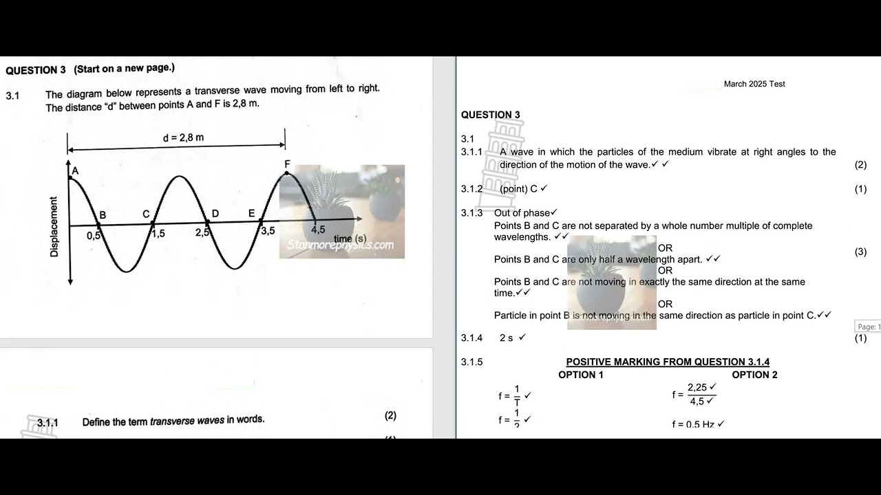 GRADE 10 PHYSICAL SCIENCE TERM 1 FULL TEST MARCH 2025 KZN