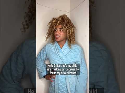 I CALLED THE COPS ON MY “MOM”…👮♀️😂💀 #comedy #viral