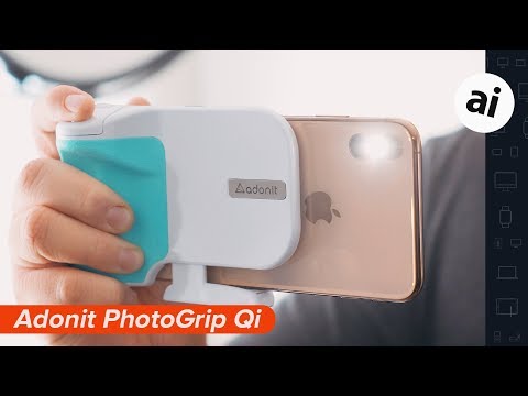 This camera grip can wirelessly charge your iPhone!