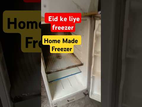 Eid ke liye Home Made Freezer.By Izhar Khan