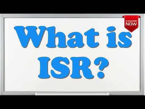 What is the full form of ISR?