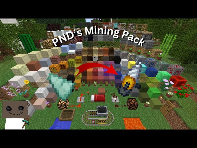 PND's Skyblock Mining Pack v2 Minecraft Texture Pack