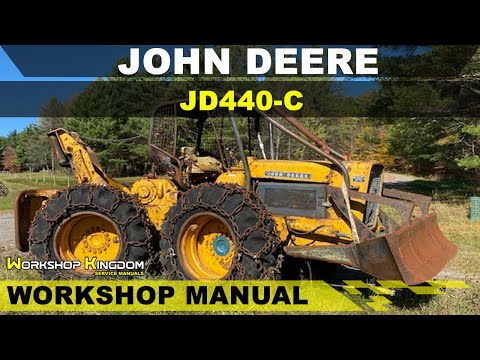JOHN DEERE JD440-C Workshop Service Repair Manual - English - PDF Download