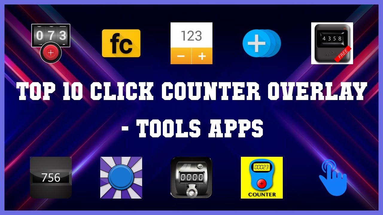 Top 10 Click Counter Overlay Android Apps