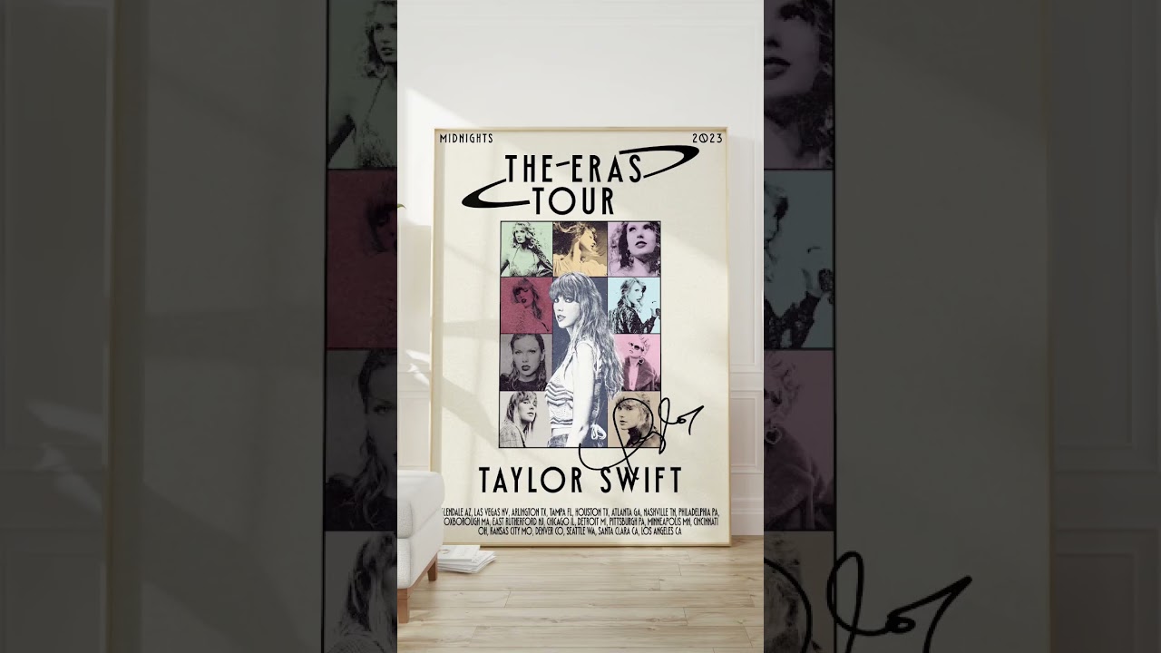 Taylor Swift Posters For Your Room - Eras Poster | Bejeweled | Midnights | Room Decor