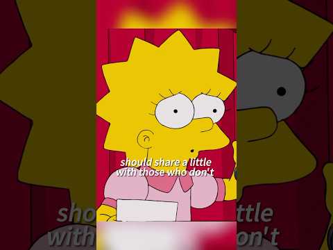 Lisa was defeated by her friend.#shorts #movie #thesimpsons #comedy #funny #film#video
