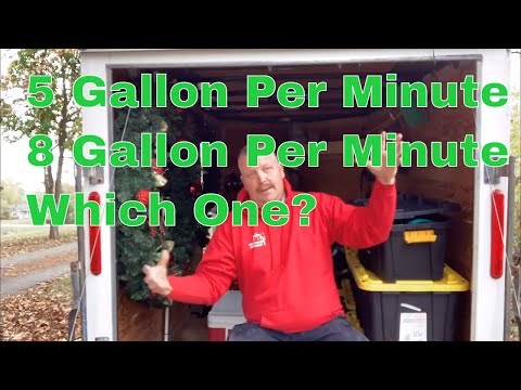 5 GPM Pressure Washer Vs 8 Gallon Per Minute Pressure Washer