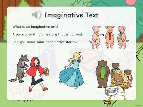 Wk 4 imaginative Vs informative texts PowerPoint Video