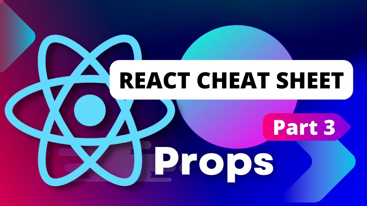React Cheat Sheet - Part 3