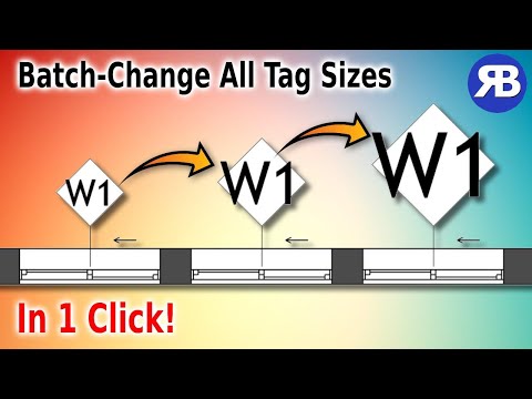 Revit Snippet: Batch-Change Text Size of All Tag Families