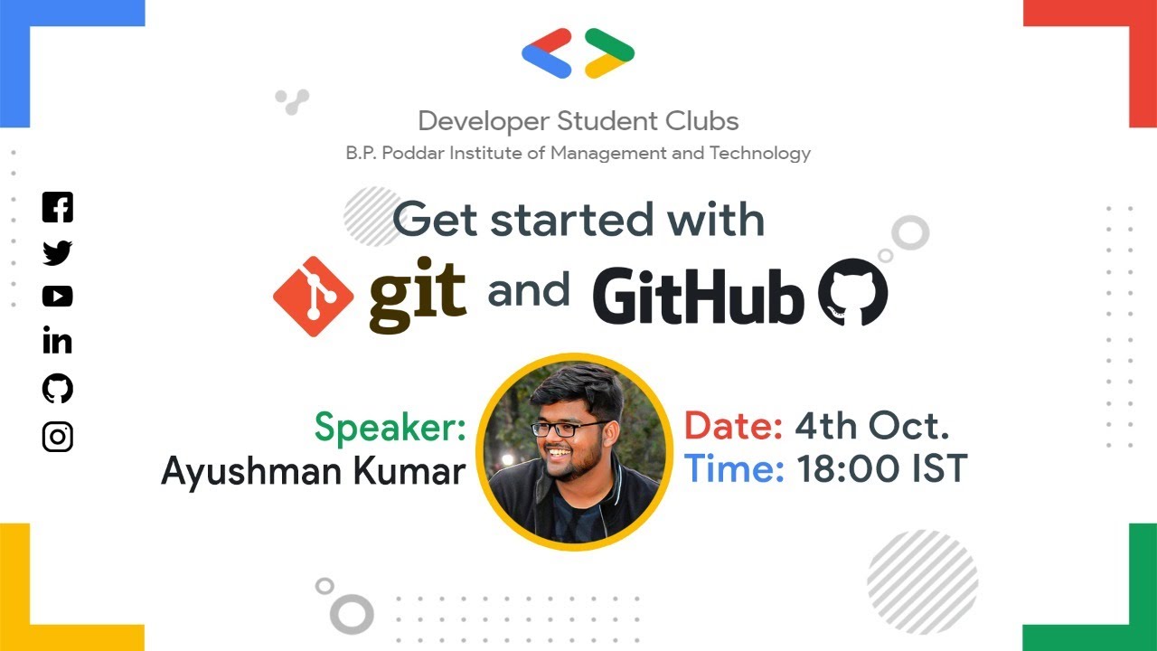 GET STARTED WITH git and GitHub || DSC BPPIMT ||