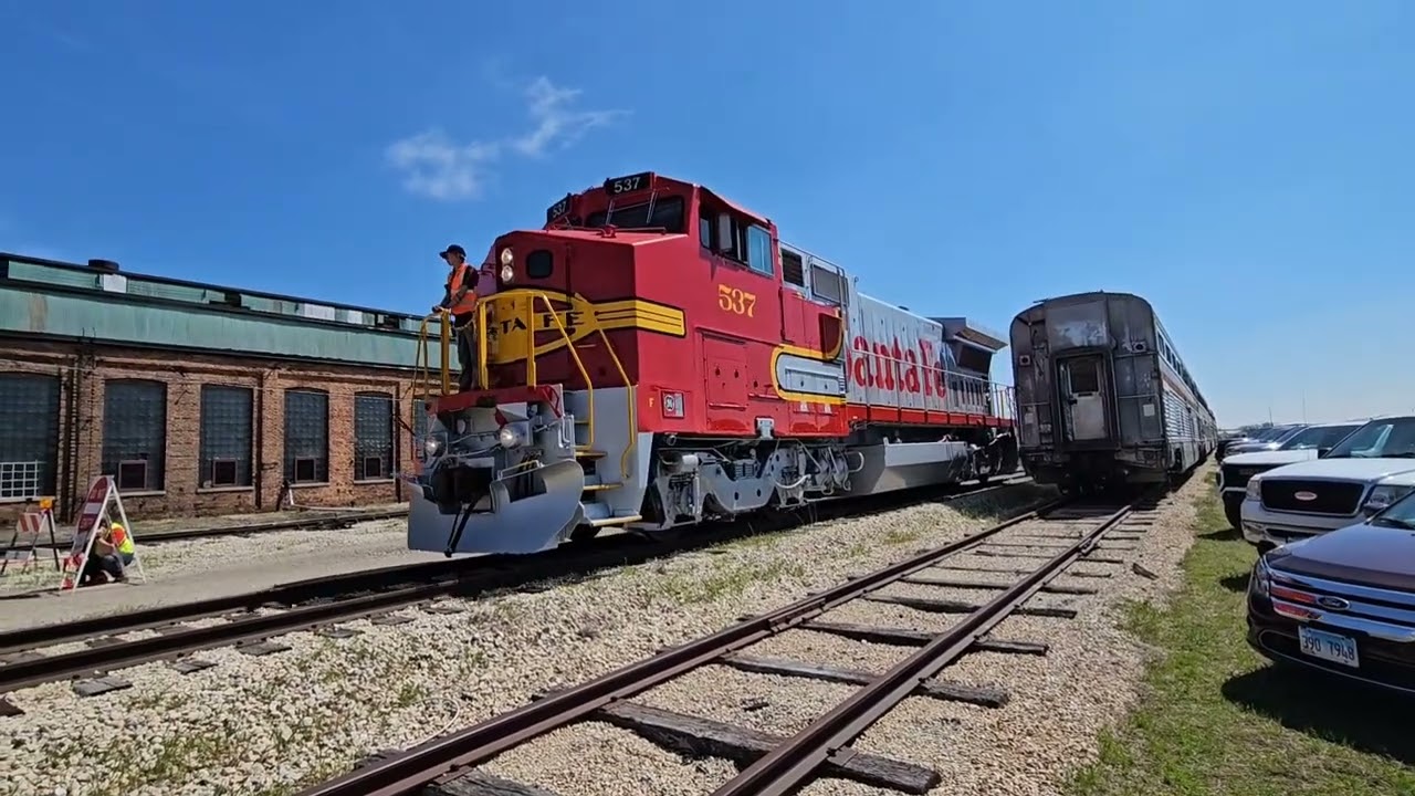 AT&SF 537 Silvis Illinois 4-25-26 