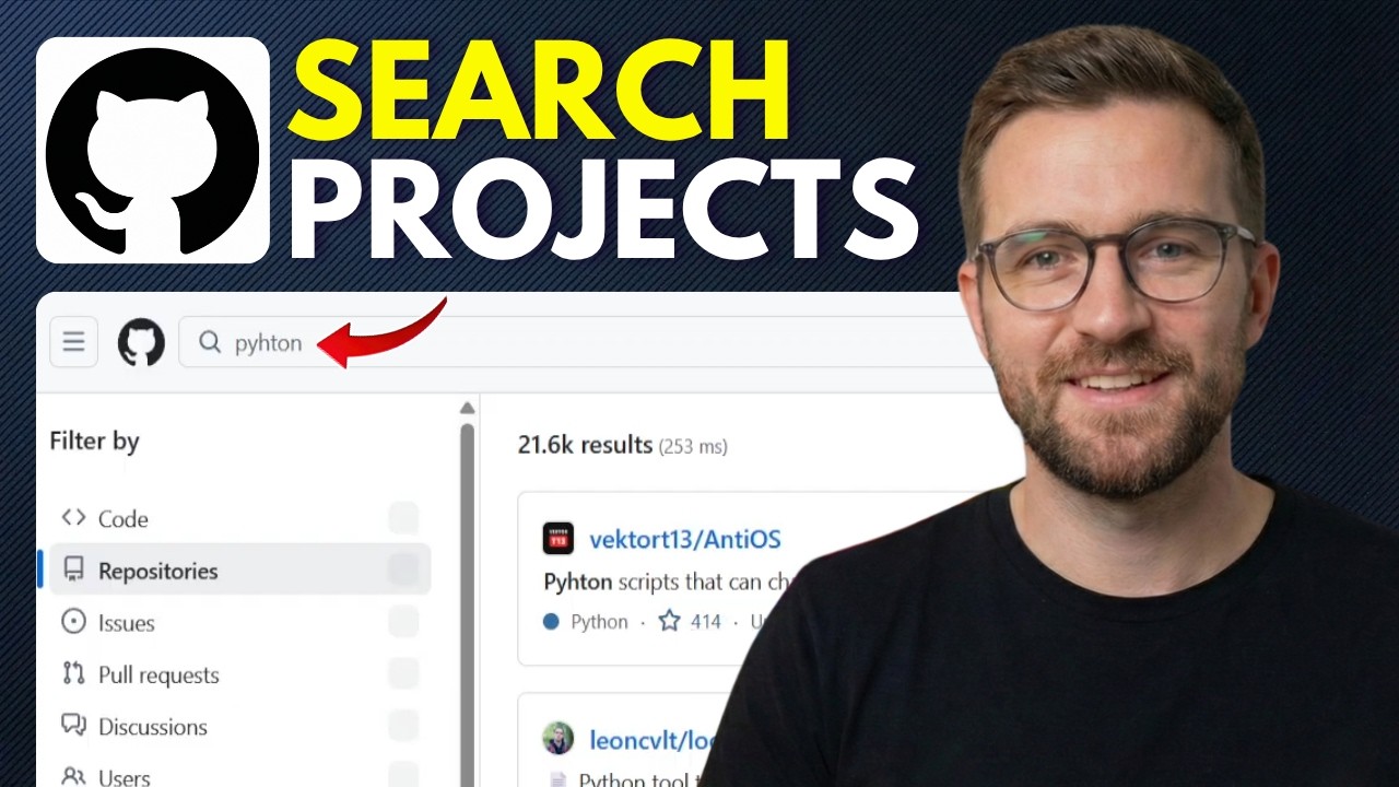 How to search projects in GitHub (Step By Step 2026)