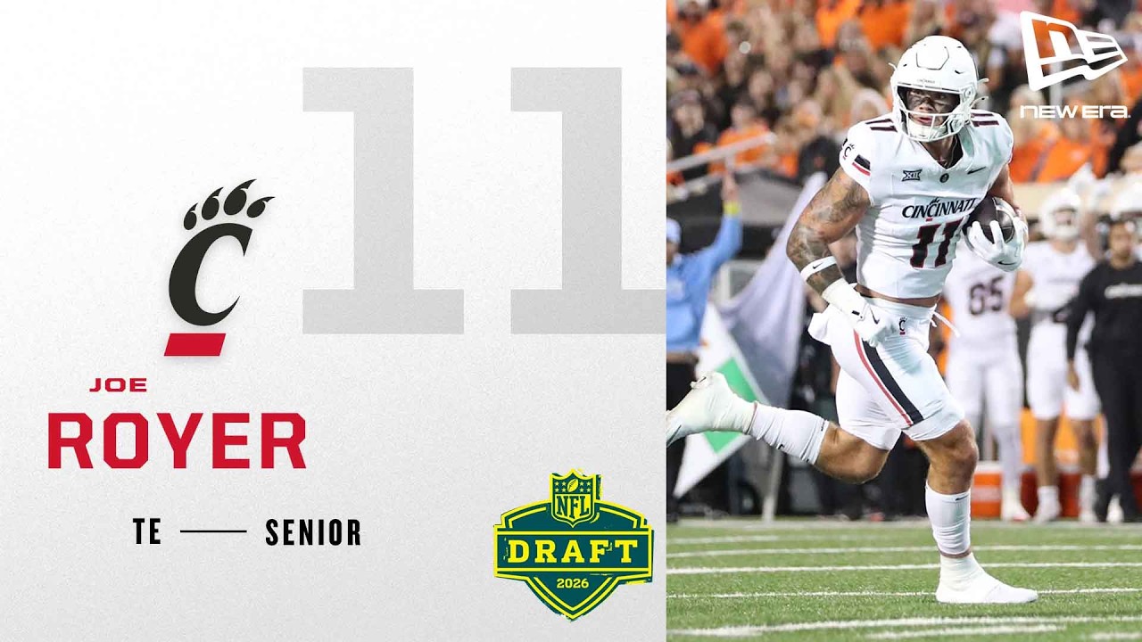 Joe Royer 2026 NFL Draft Tape presented by New Era | Cincinnati TE