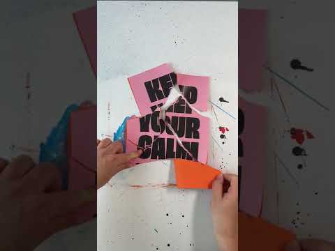 Analog Poster Design Process #Shorts