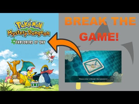 BREAK THE GAME! || Wonder Mail S generator Pokemon Mystery Dungeon