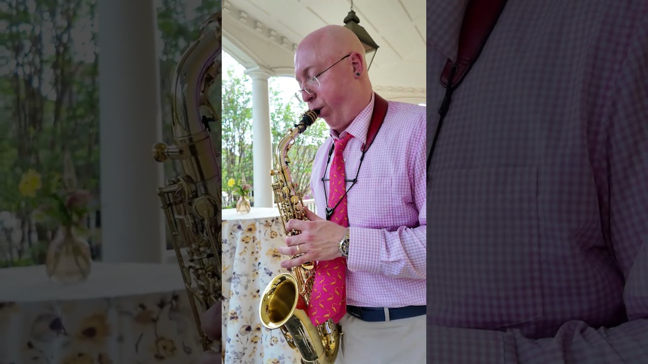 Saxophone - Jonathan Kammer, for Charleston SC Weddings
