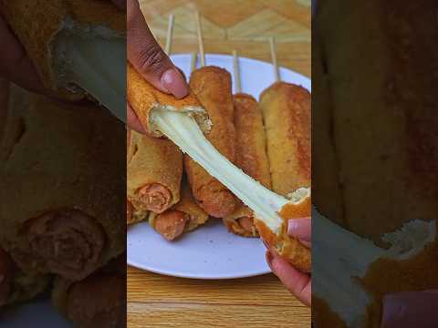 ¡Receta fácil, rápida y deliciosa! 🍡🍡🍞
