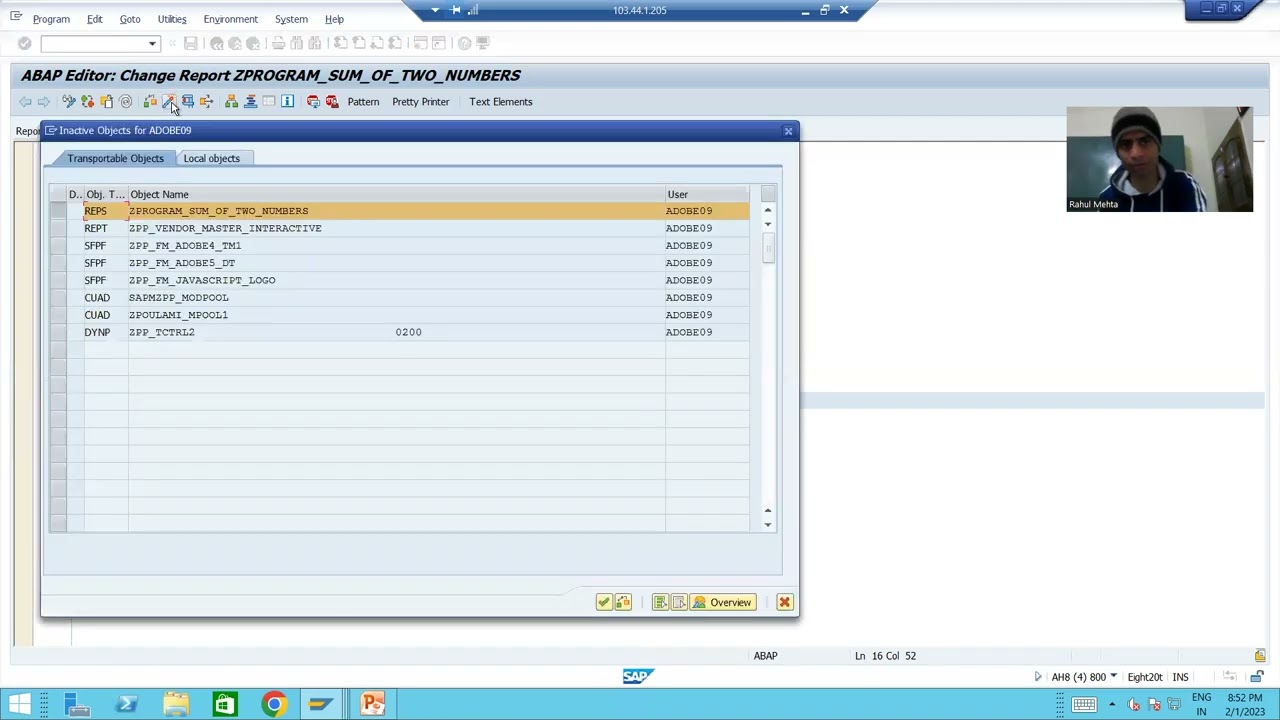 4 - Transport Organizer - Version Management