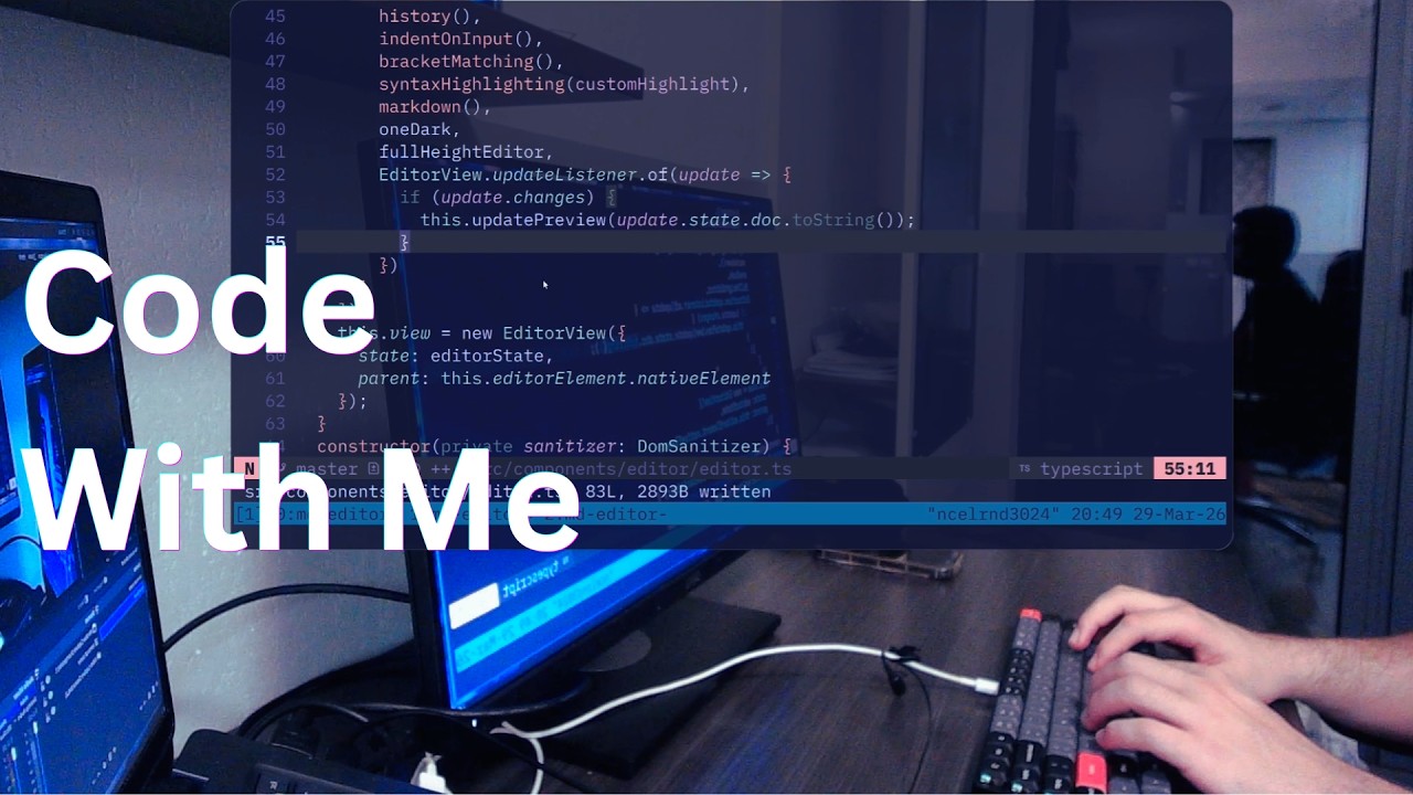 Code With Me: Building a Markdown Editor (Angular)
