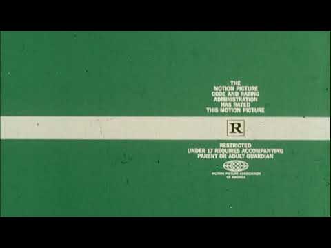R - RESTRICTED film rating bumper (MPAA)