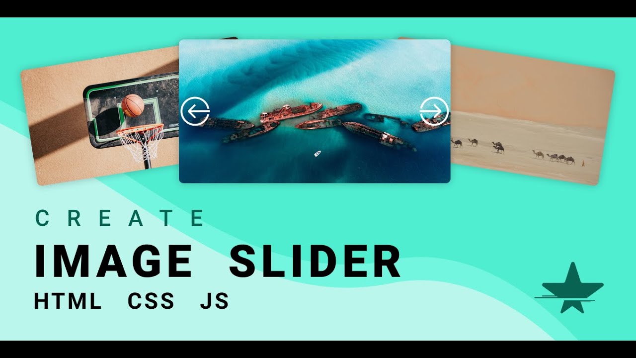 How to create beautiful image slider using HTML, CSS, Vanilla Javascript