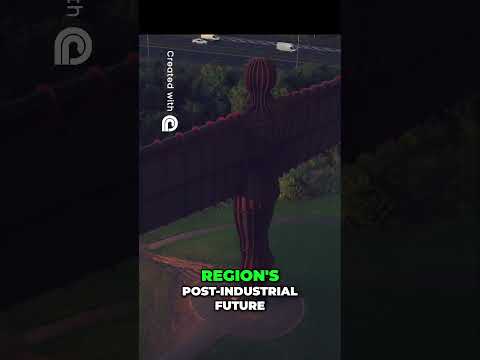 Angel of the North How Gateshead Commissioned an Icon #angels #angel #england #sculpture #fyp