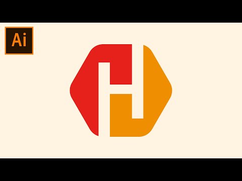Letter H Logo Design Tutorial - Adobe Illustrator Logo Design Tutorial