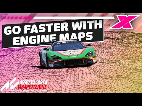 How Engine Maps work in Assetto Corsa Competizione!