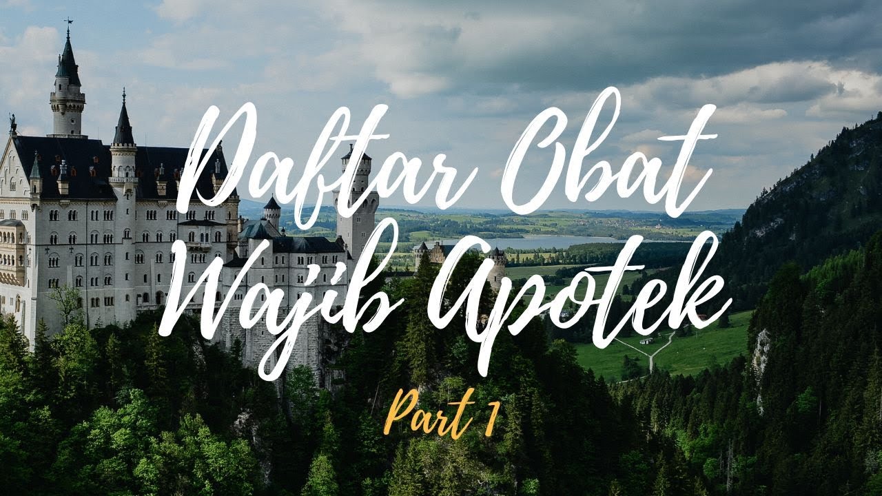 DAFTAR OBAT WAJIB APOTEK (OWA) #Part1