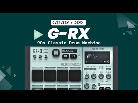 Beatskillz Plugins Releases GR-X - 90s Classic Dance Drum Machine - Gearspace