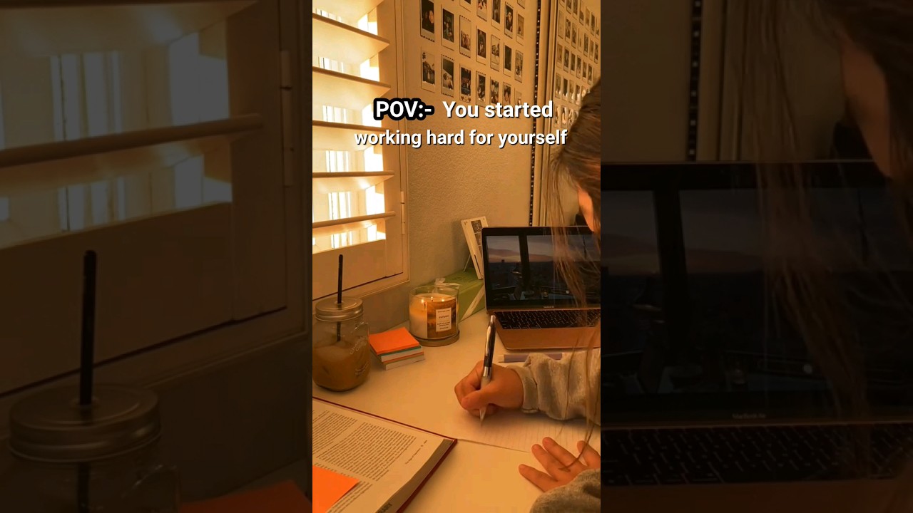 Pov :- You started believing yourself ✨️🌸 || Motivation || #motivation #studyinspiration